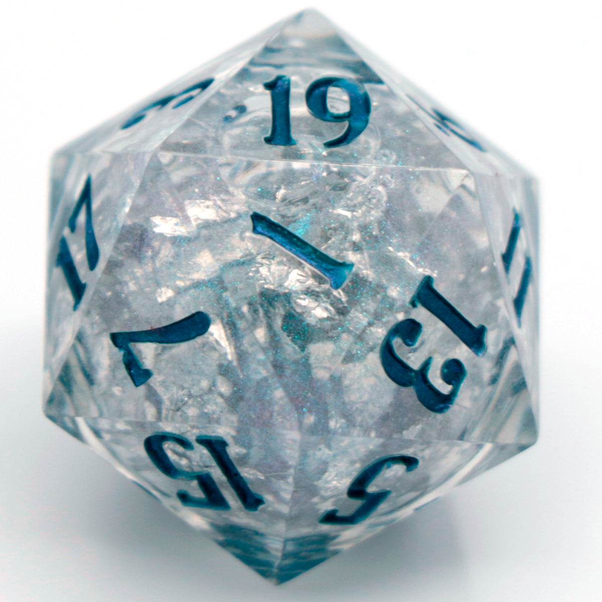 Scout (liquid core) - 23mm Oversized d20 – Interstellar Dice