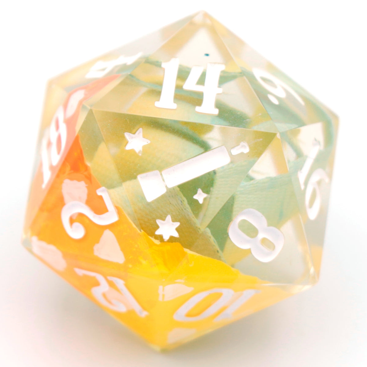 Zenitsu - 27mm d20 Chonk – Interstellar Dice